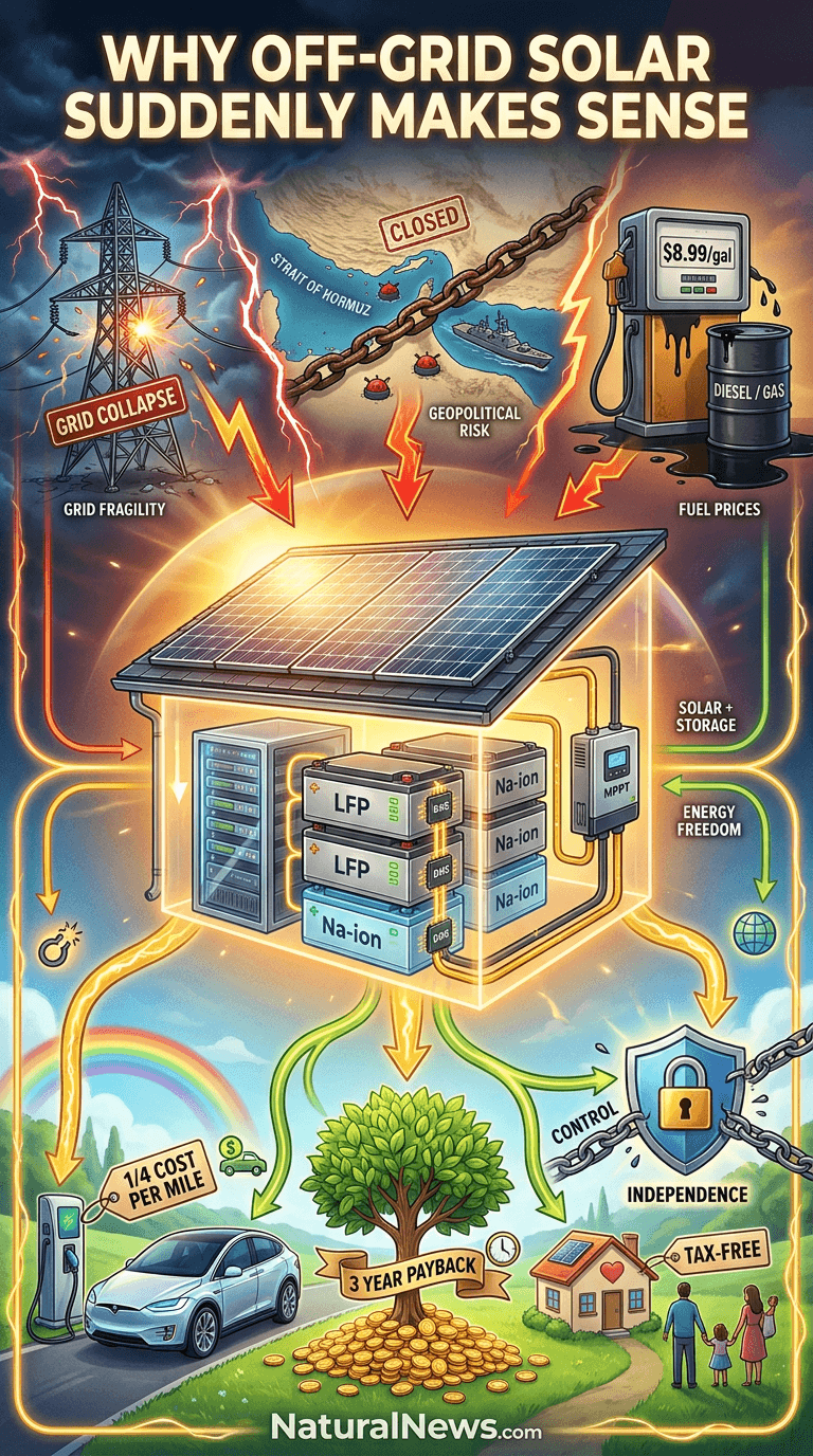 Why Off-Grid Solar Suddenly Makes Instant Sense